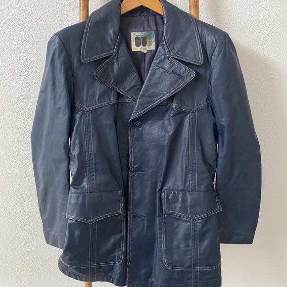William Barry | Jackets & Coats | William Barry Vintage 7s Leather ...
